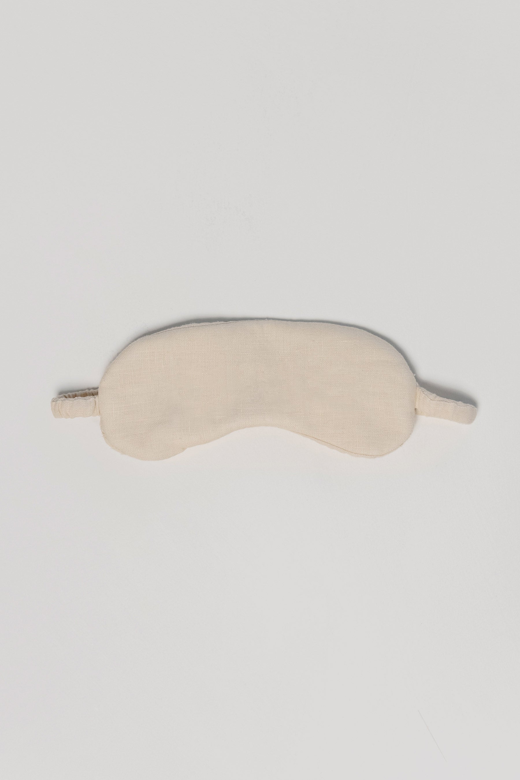 Beige 100% French Flax Linen Eye Mask – Lay With Me